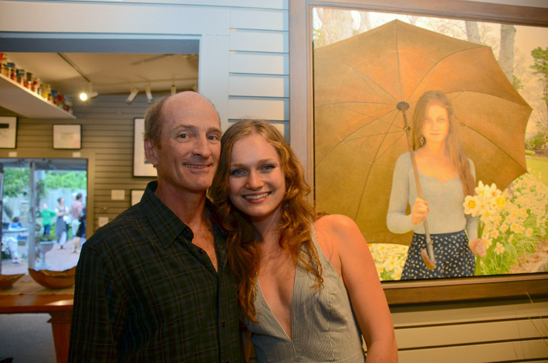 Vineyard Gazette | Artists | Andrew Moore, Carving a Life Out of Paint ...