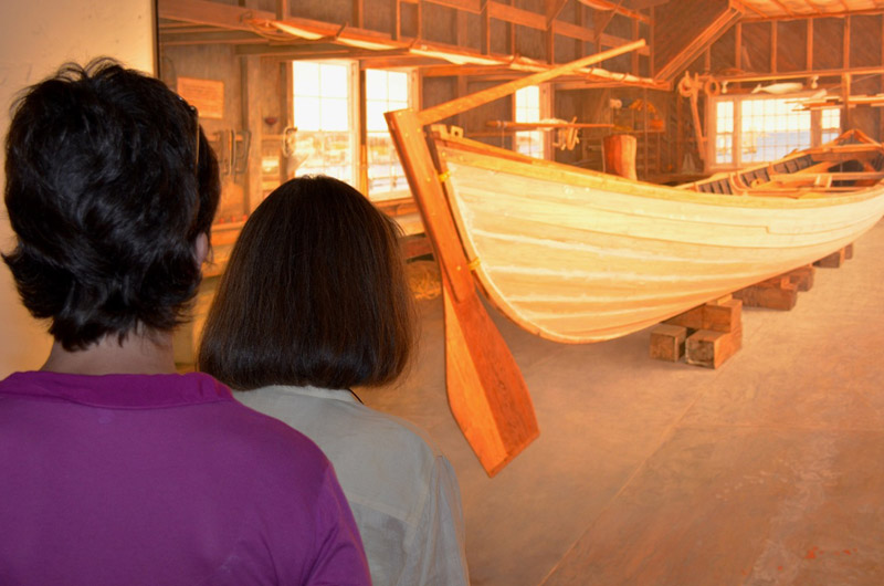 Vineyard Gazette | Artists | Andrew Moore, Carving a Life Out of Paint ...