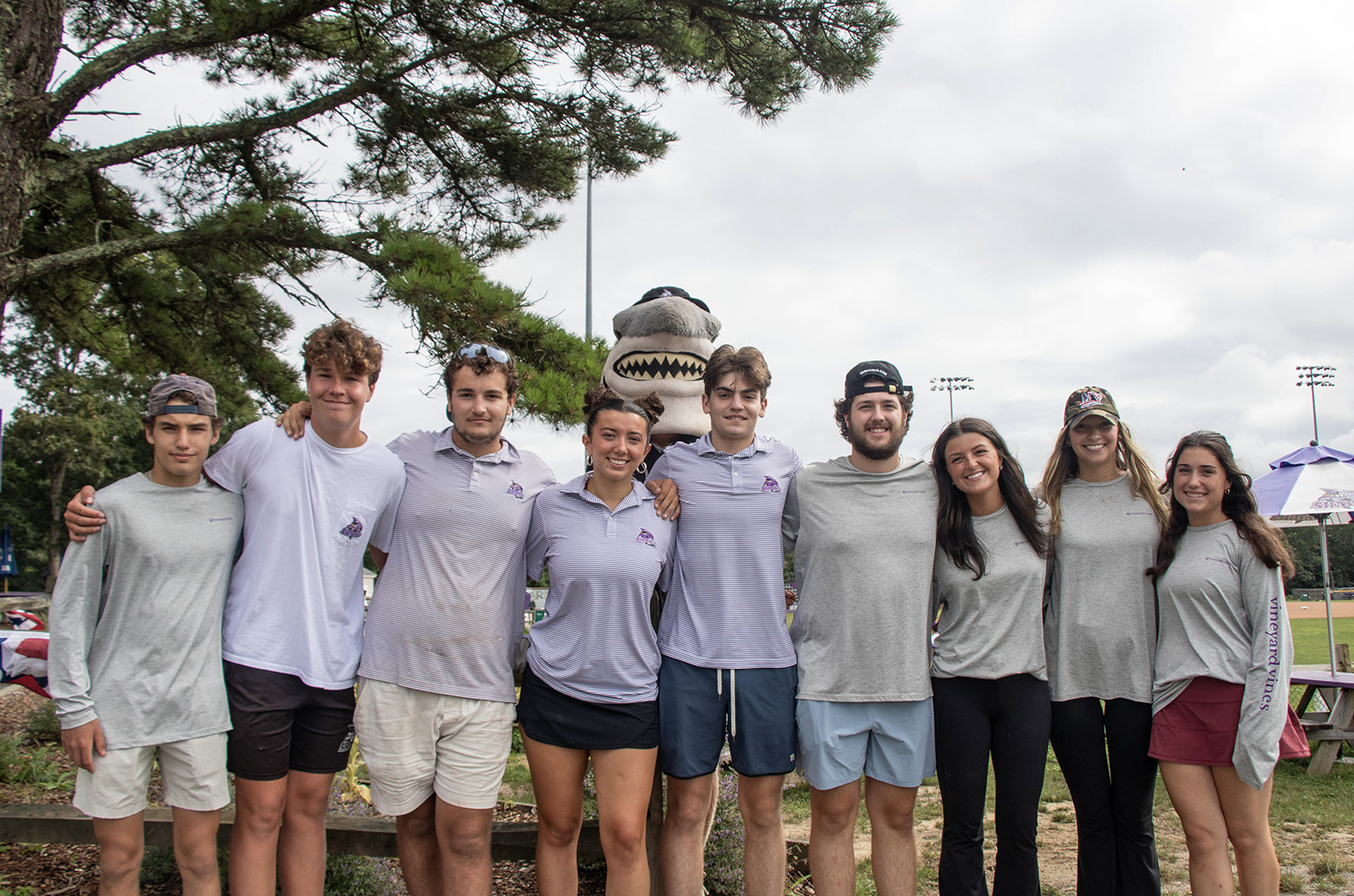 Vineyard Gazette | Martha's Vineyard Sharks | Sharky the Mascot Stays ...