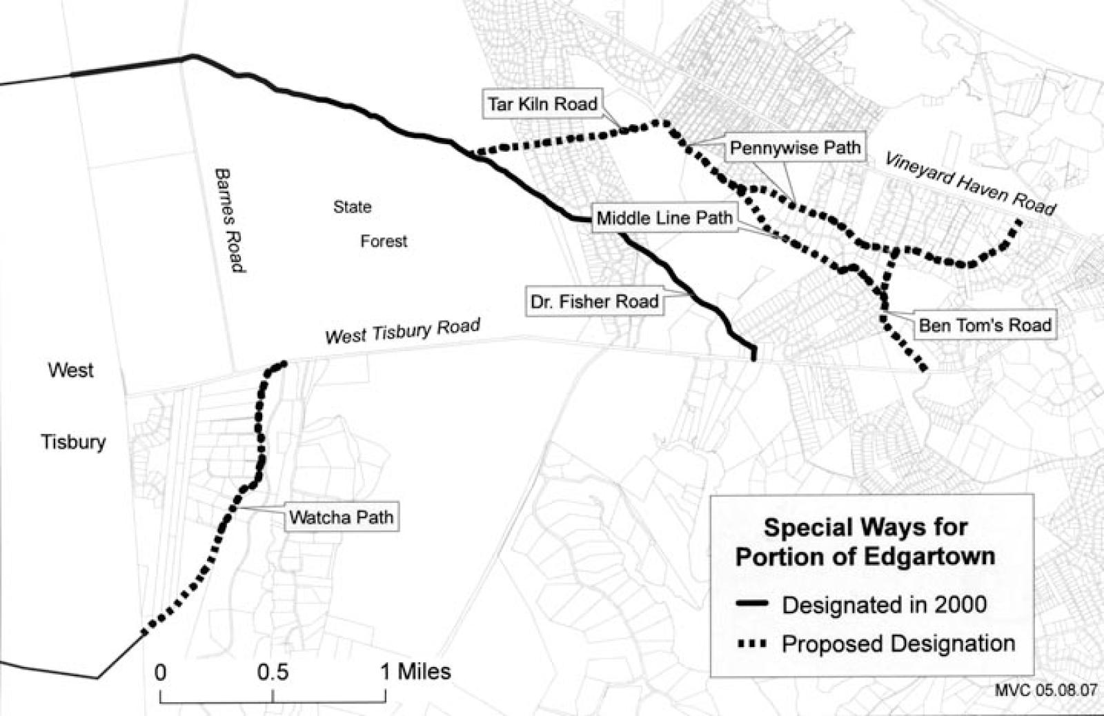 Vineyard Gazette | Ancient ways | Ancient Ways Protection Plan Stalls